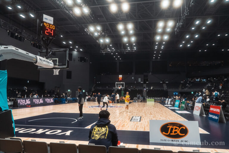 【バスケアリーナ巡り】横浜BUNTAI 実写レポ | CamCub Chronicles